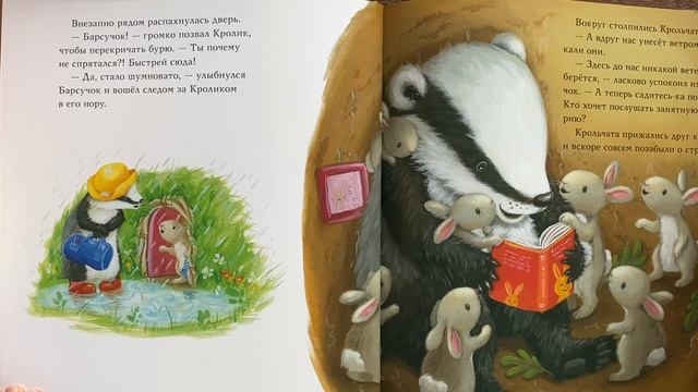 Аудиокнига ? Барсучок и большая буря ?Читаем вместе