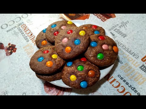 Печенье?БРАУНИ с M&M's?