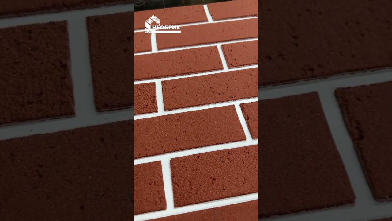 Гибкий кирпич. Цвет 2. Купер (Оранжевый). Серия NEO-K #отделкадома #отделкафасада #гибкийкамень