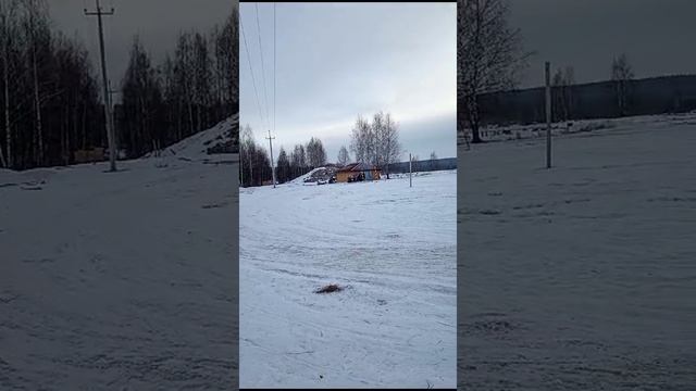 покатушки на санях, но не на обычных