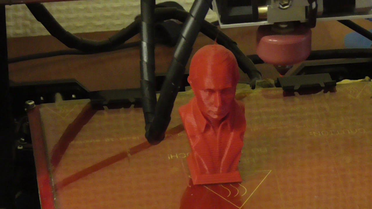 Печать бюста В.В.Путина - Народная лаборатория - Глобальная волна Санкт-Петербург