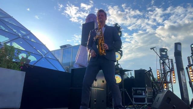 Nikita Ferra Band - саксофон/диджей. Ritz Carlton Moscow