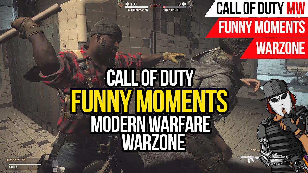 FUNNY MOMENTS & BAGS►CALL OF DUTY►MODERN WARFARE & WARZONE