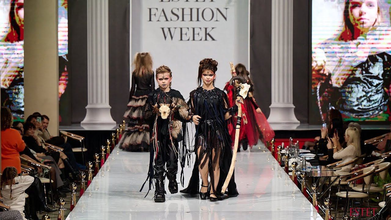 Estet Fashion Week. Collection SHAMANY BY A GLOSSIER