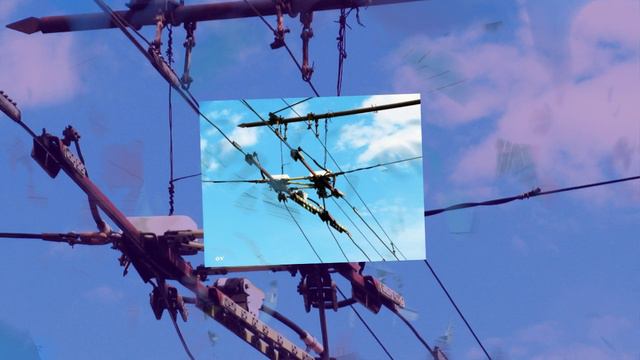 Расчертили небо провода