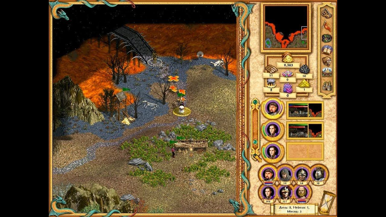 Герои меча и магии 4. Сложность 200%. Жизнь. Знойные дни. Часть3.