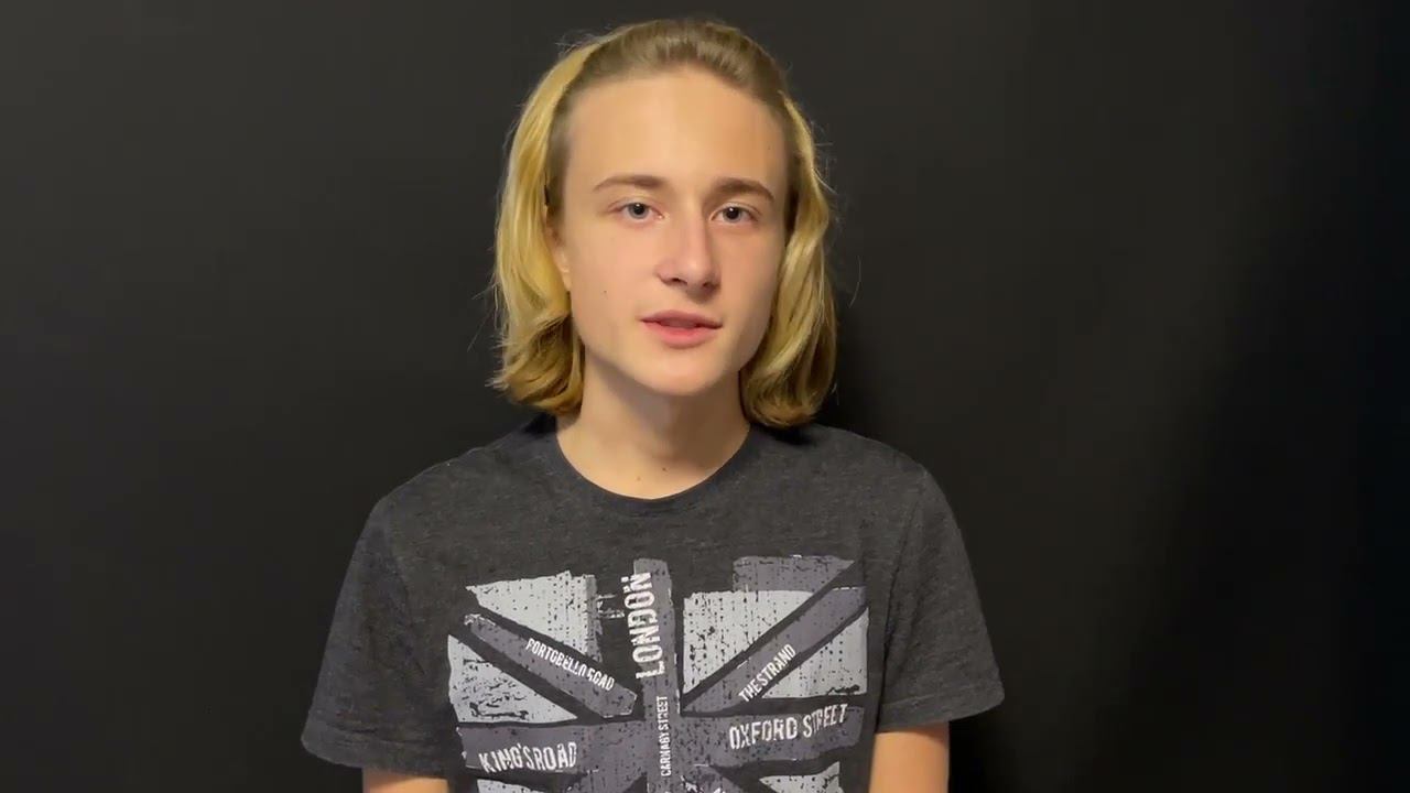 визитка Михаил Агров 16 лет