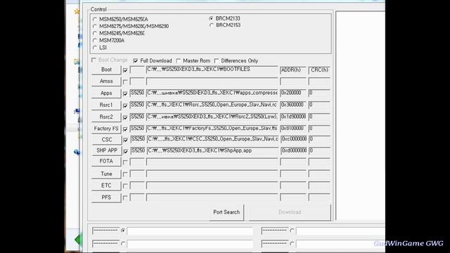 Прошивка Samsung Wave525 (GT-S5250) Телефон не включается - Решено!