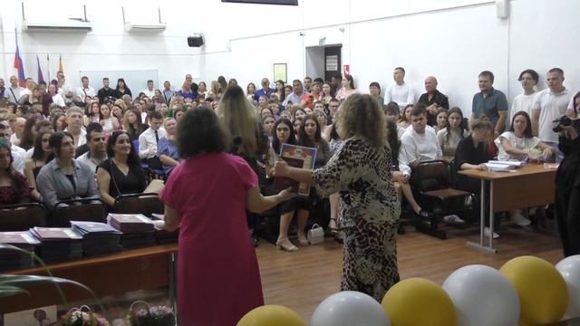 Выпускной на экономическом отделении