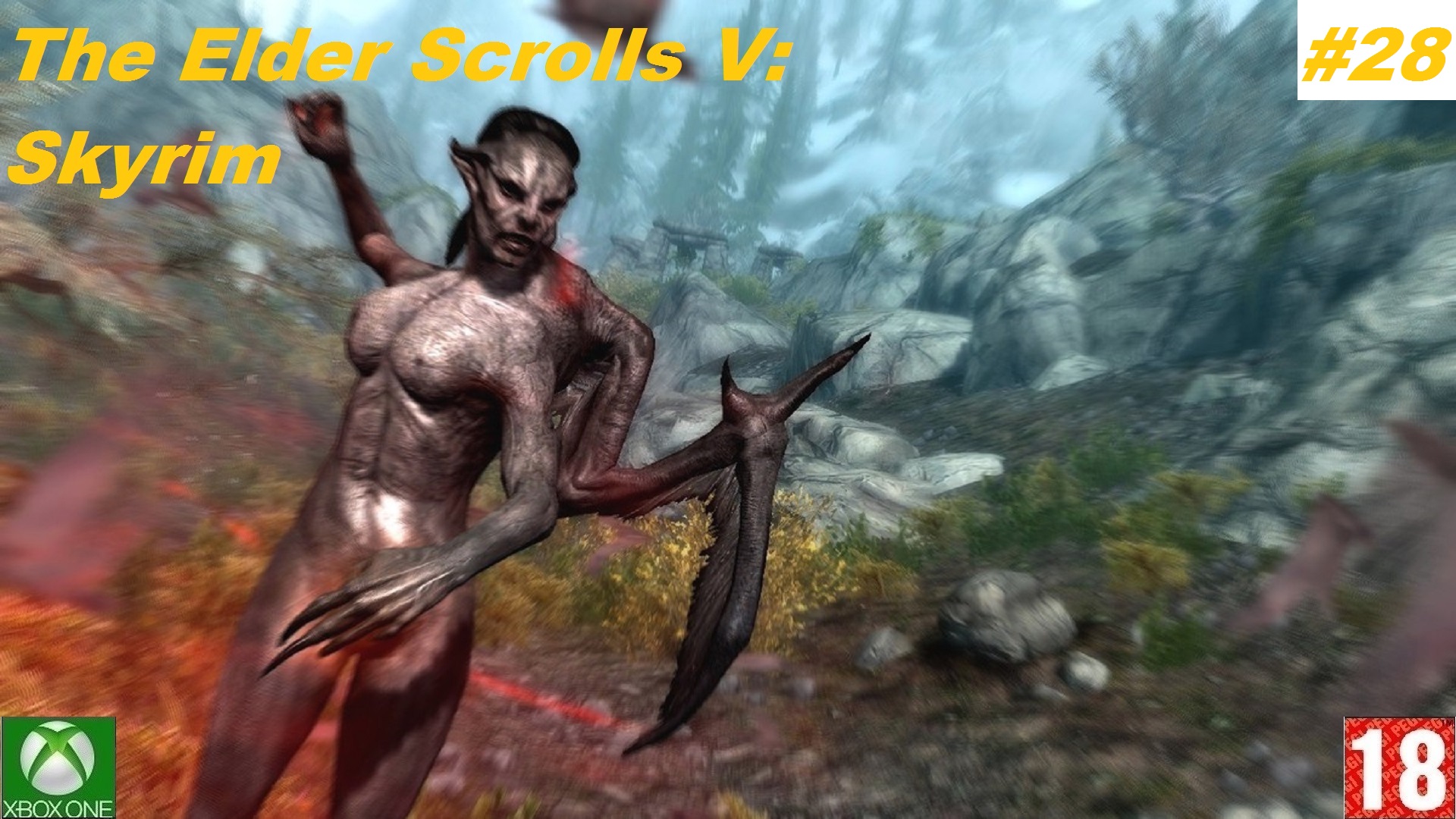 The Elder Scrolls V: Skyrim (Xbox One) - Прохождение #28, Стража Рассвета. (без комментариев)