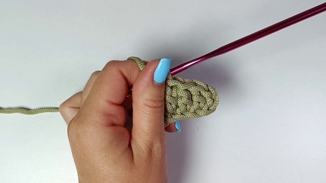 Уроки вязания крючком. Столбик с накидом