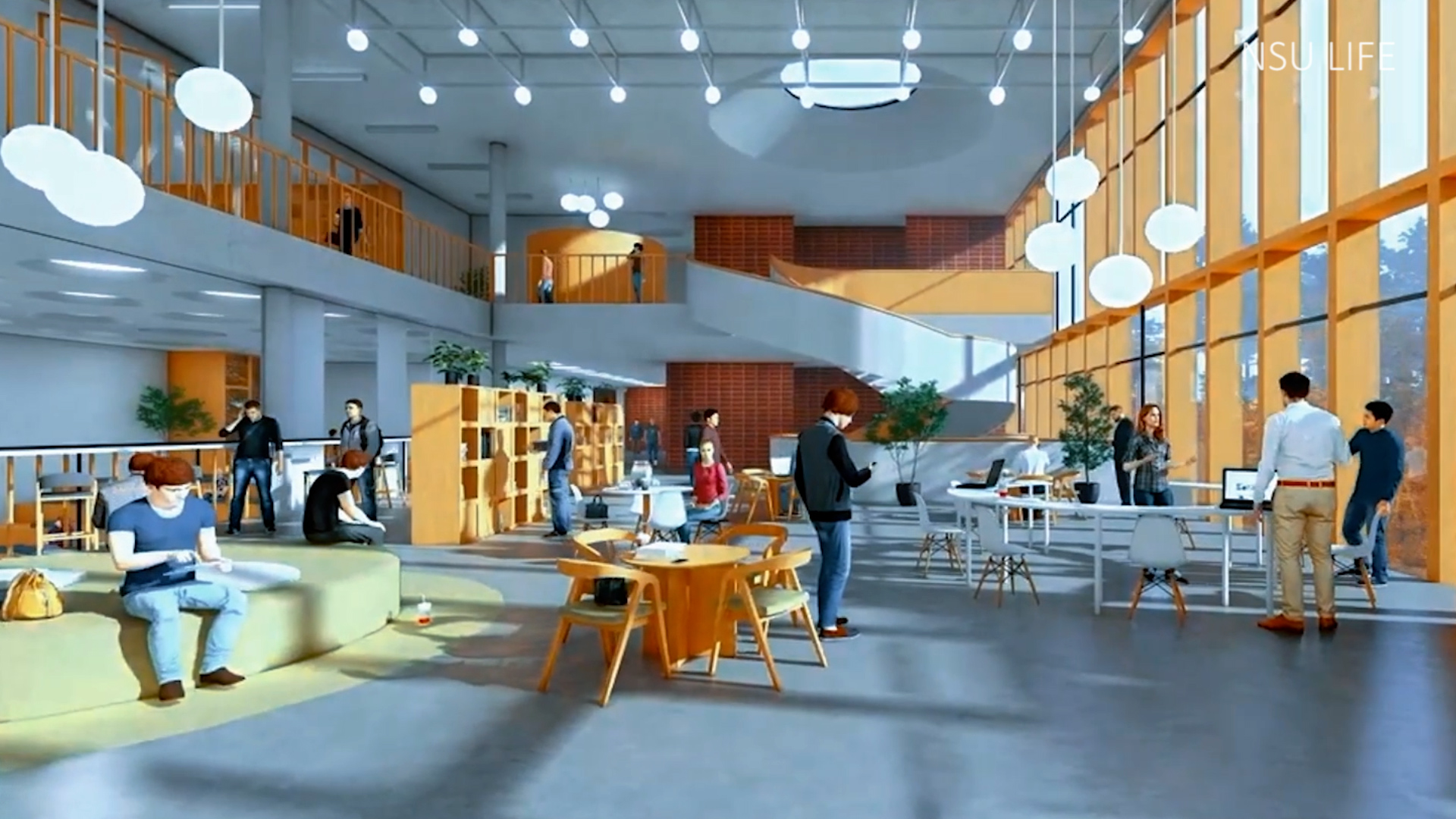 Кампус НГУ мирового уровня