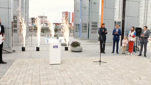 Открытие именной таблички на Аллее олимпийской славы в честь Юлии Зыковой