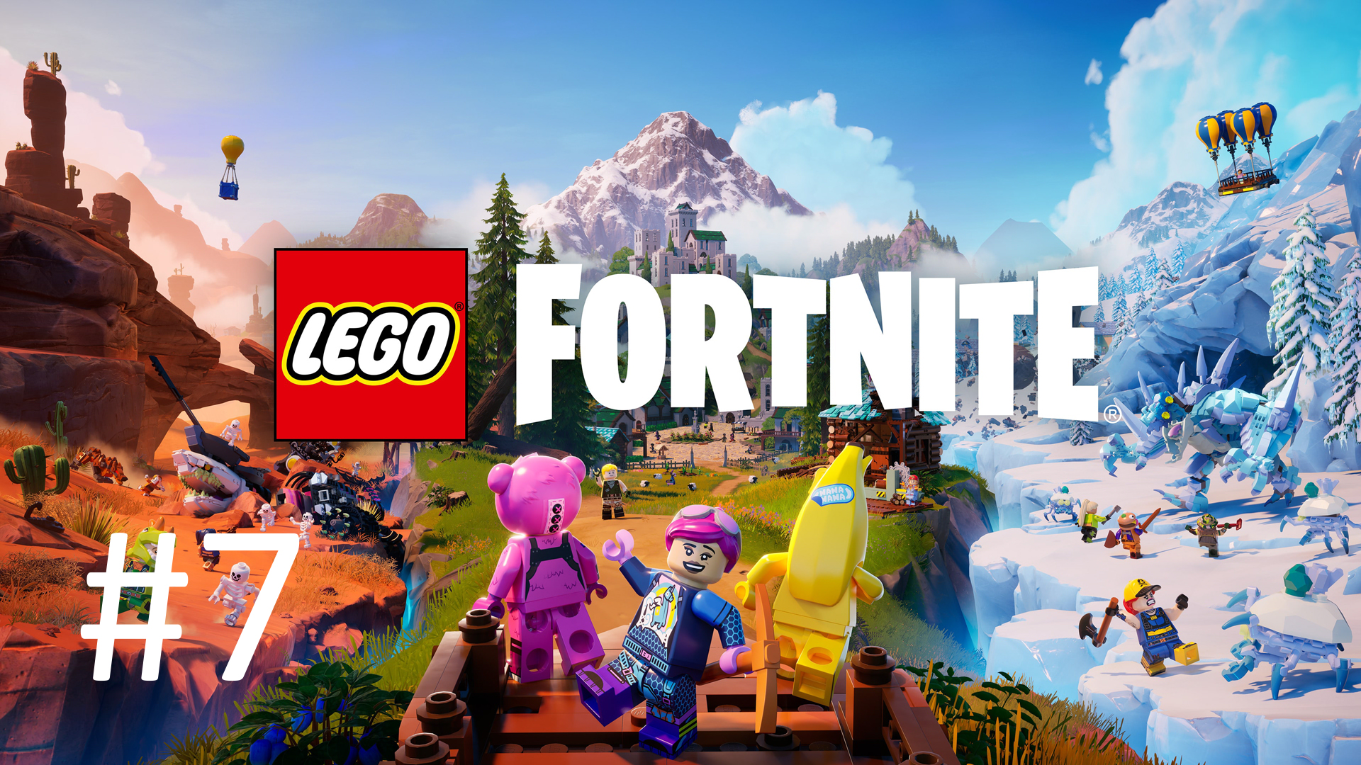 Играем в LEGO Fortnite - Часть 7 (кооператив)