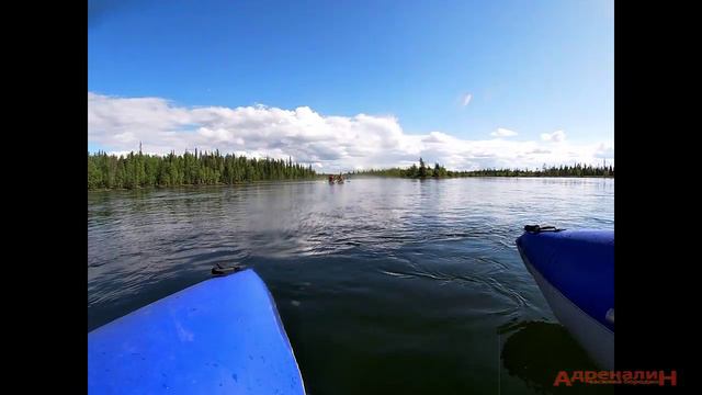 Сплав по Умбе.1ч. Кировск. Падун