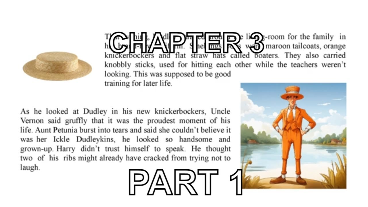 Гарри Поттер и философский камень. Глава 3. Часть 1. Читаем в оригинале и разбираем.