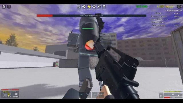 Roblox:Zombie Uprising|геймплей