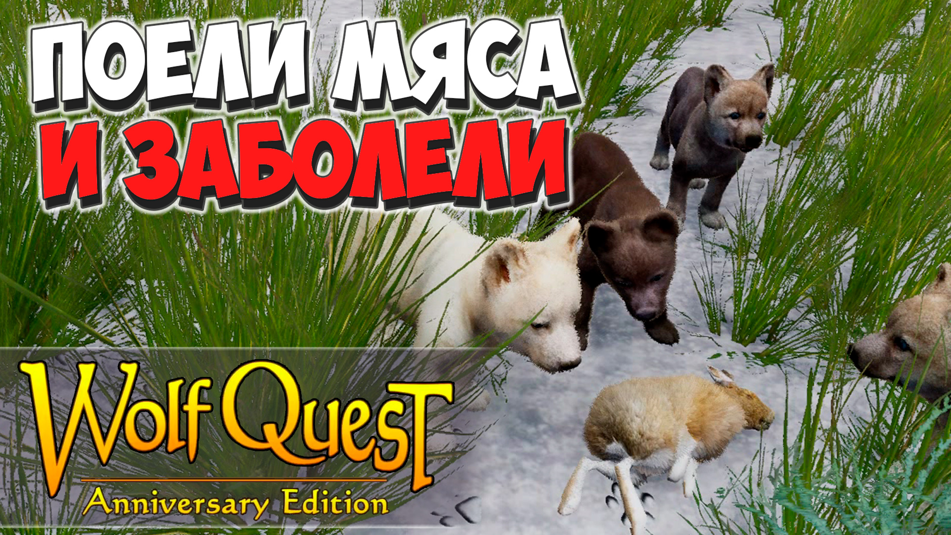 В смертельный поход с волчатами! WolfQuest: Anniversary Edition #15