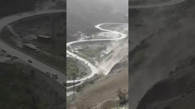 Авария на трассе в Гимры, Дагестан