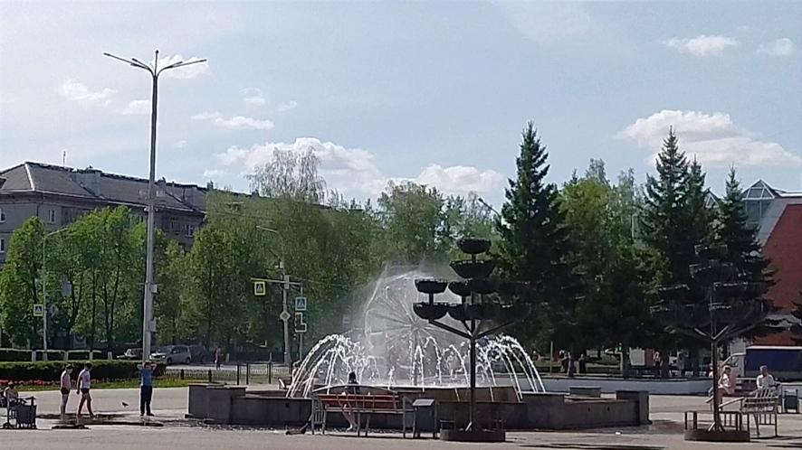 Театральная площадь ЗАТО Северск Томская область