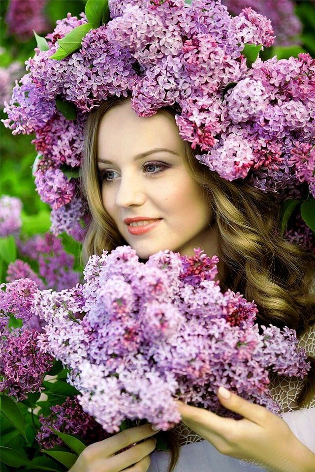 Девушка весна.