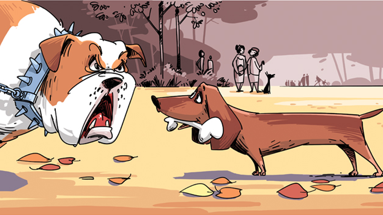 Даниил Хармс - Бульдог и таксик