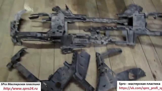 SPro® ✅ Сращивание 3 фрагментов каркаса переднего бампера GL в о.mp4