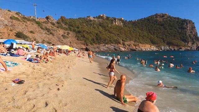 Пляж Клеопатры Аланья Всемирно известный пляж Клеопатры