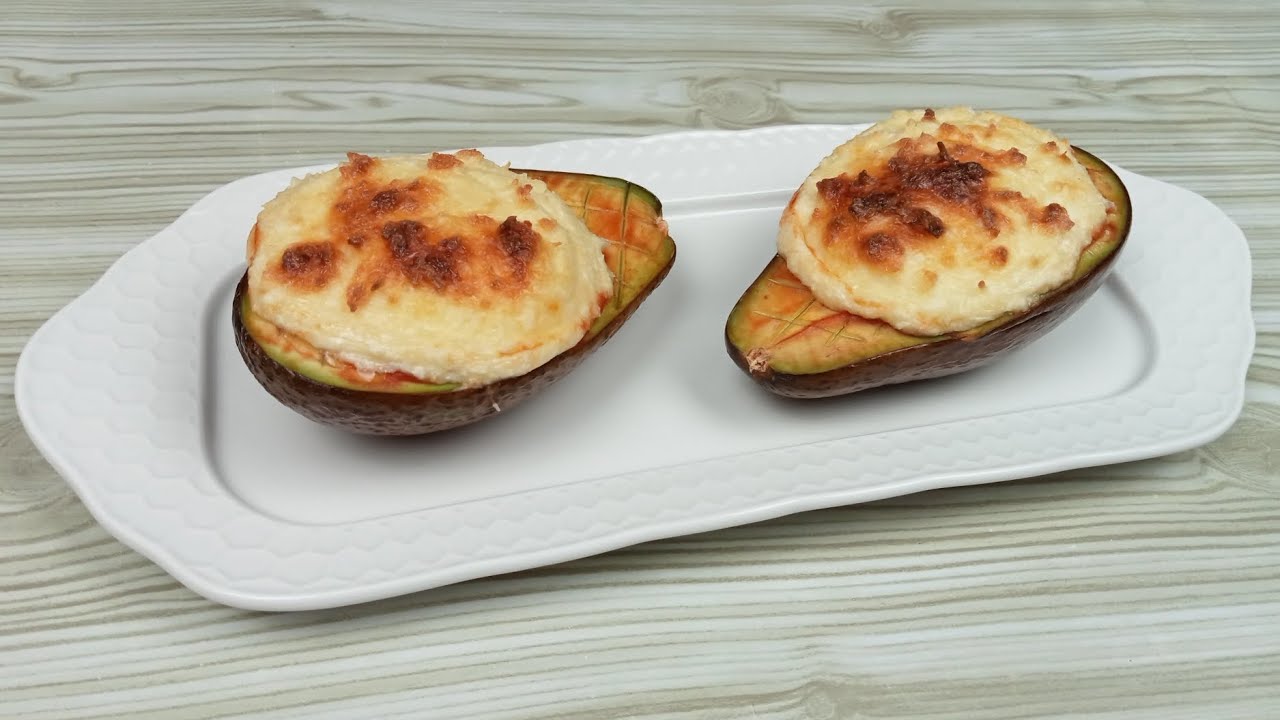 Закуска с авокадо с творожным сыром