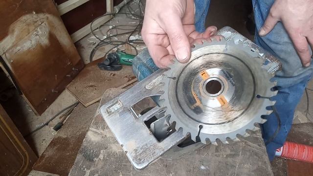 Диск для ручной циркулярки: продлеваем жизнь вторсырью