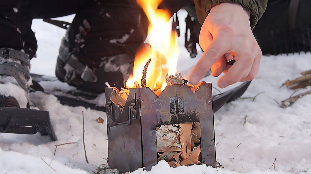 Кофе из снега!  | Одиночный поход в зимний лес