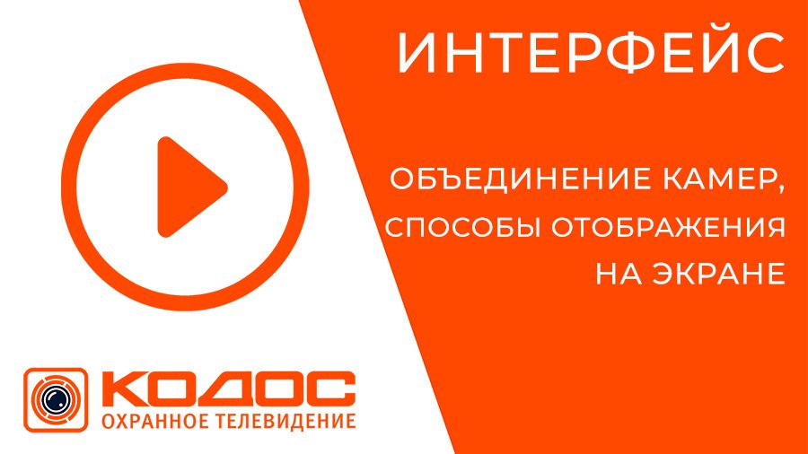 СОТ КОДОС. Группы камер, профили просмотра