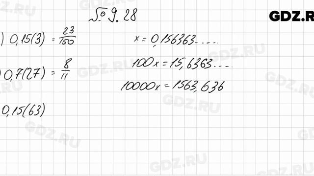 № 9.28 - Алгебра 8 класс Мордкович