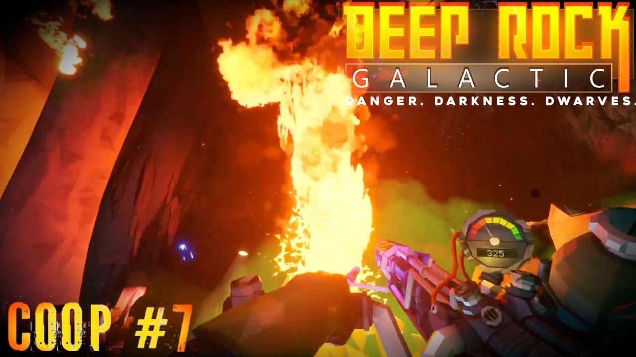 Обновление активные скилы Deep Rock Galactic прохождение кооператив стрим часть #7