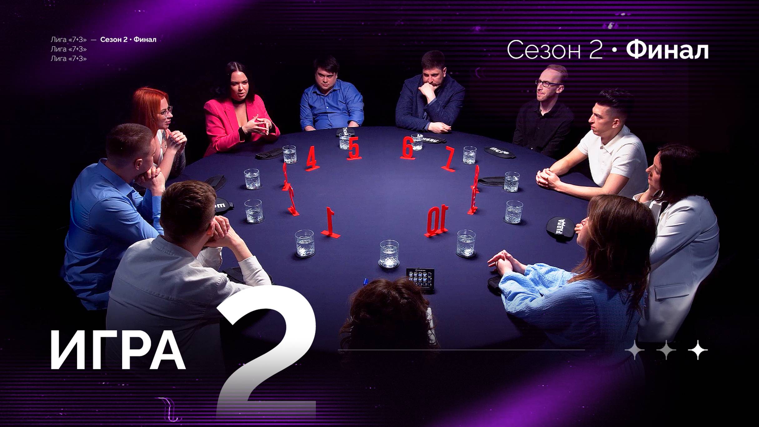 2 игра. Лига "7+3". Финал. 2 сезон