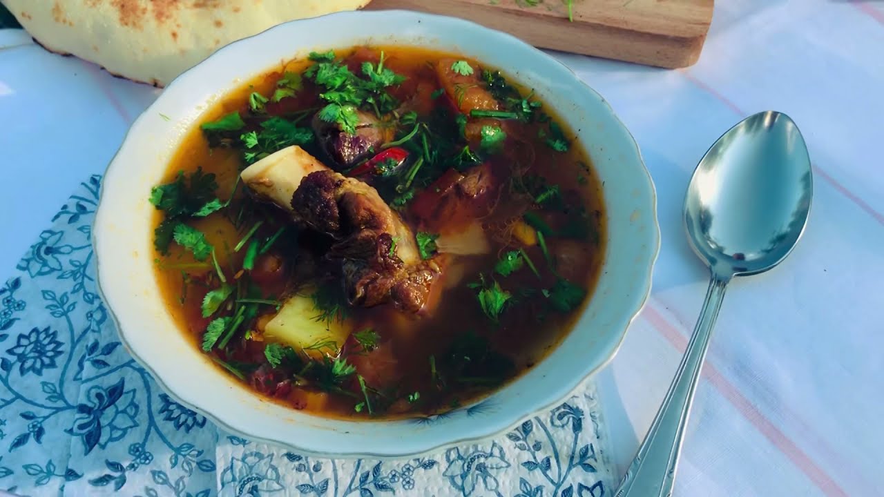 Настоящая шурпа в казане — аромат, как на Востоке