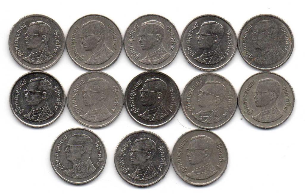 Монеты мира. Монеты Тайланда. 5 БАТ ТАЙЛАНД.Нумизматика.Нумизмат.Startup №- 60.