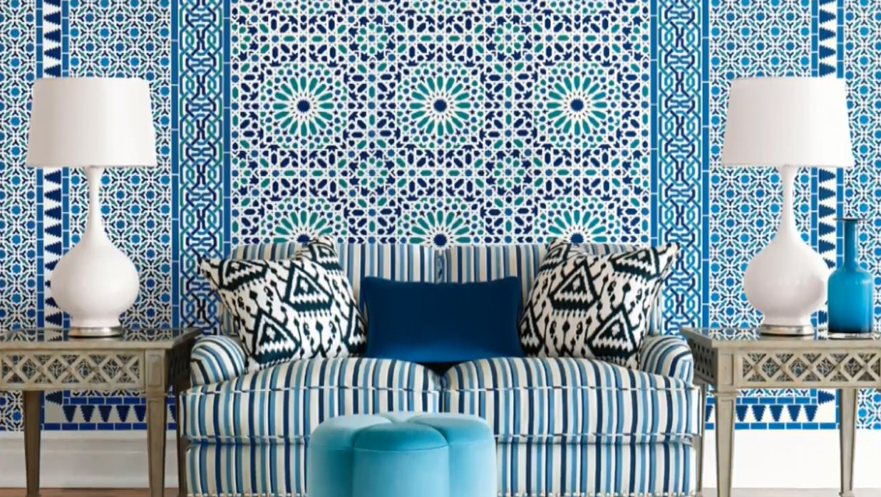 Марокканские узоры в интерьере