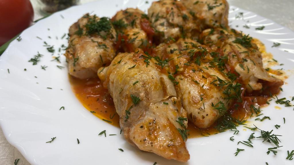 Куриные рулетики в беконе - просто, быстро и очень вкусно!