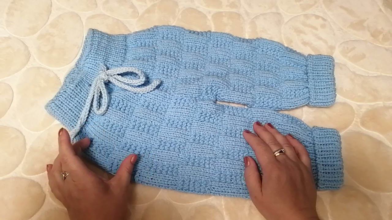 Обзор штанишек (мастер класс в плейлисте вяжем детям)