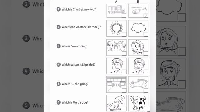 Задание к аудированию