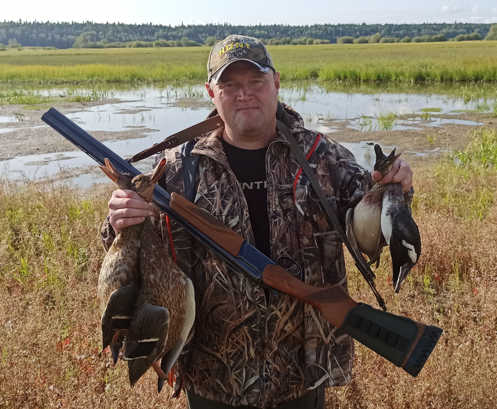 Первая осенняя охота в общедоступных угодьях на водоплавающую дичь