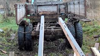 ГАЗ-52 развалился кузов,ремонтирую.