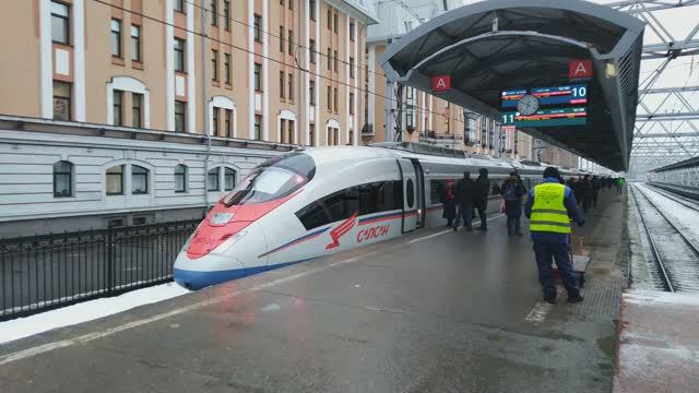 Поезд Сапсан №767А | Санкт-Петербург - Москва