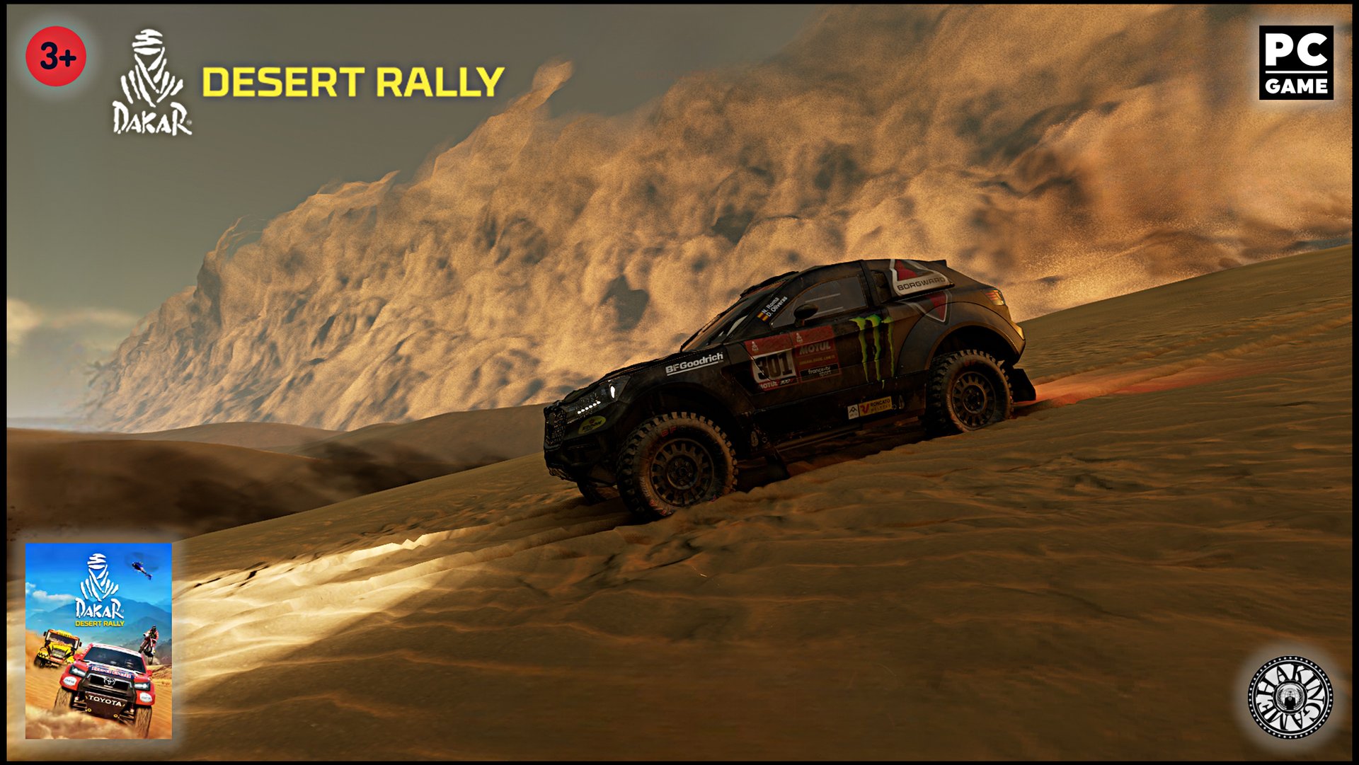 Sakaka. Borgward Rally Team. Dakar Desert Rally 2022 (PC)