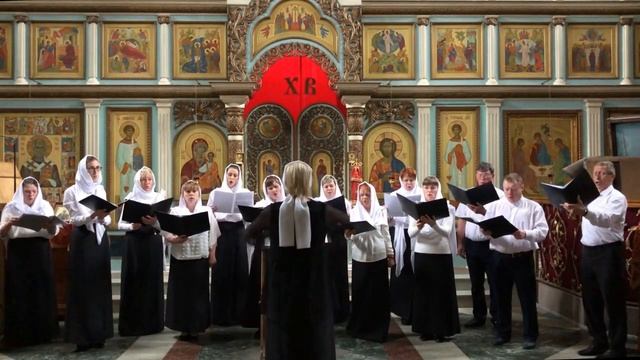 Архиерейский хор Кафедрального собора преподобного Сергия Радонежского г.Югорск.