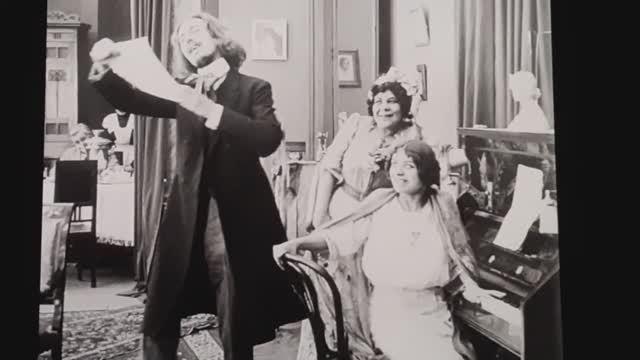 Фрагмент - "Дядюшкина квартира" 1913 г. - IIММФАФ