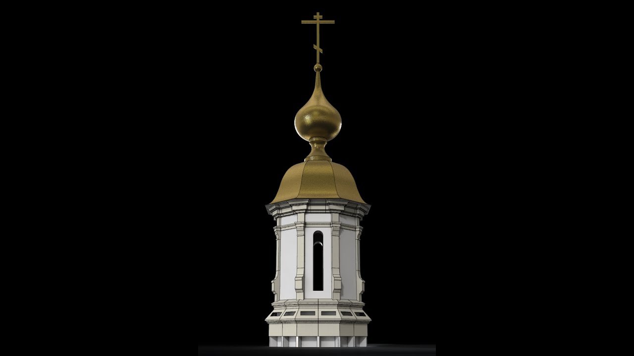 Сборка Верхнего барабана колокольни