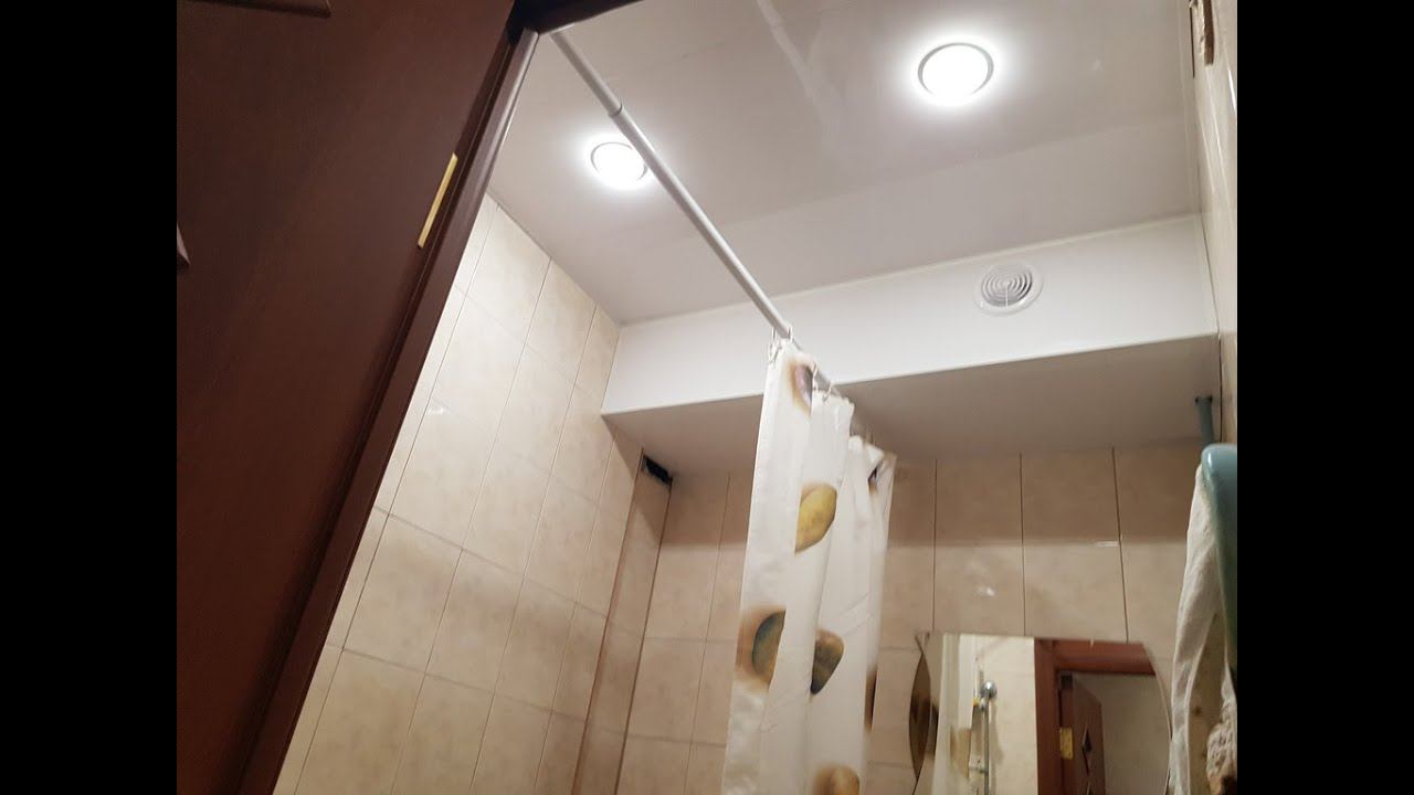 монтаж пластиковых панелей на потолок своими руками