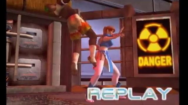 Dead Or Alive 2 PS2 - Arcade Mode with Zack